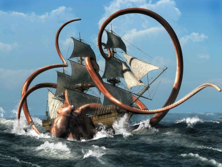 Calamar à longs bras (Magnapinna) champion de plongée